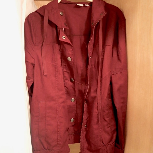 bp | Jackets & Coats | Burgundy Bp Jacket | Poshmark